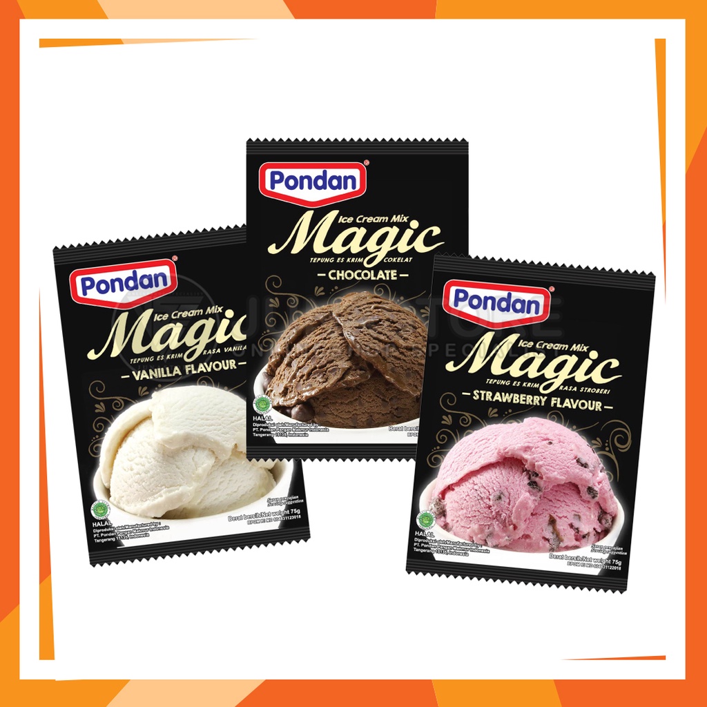 Jual Pondan magic ice cream 75gr sachet | Shopee Indonesia