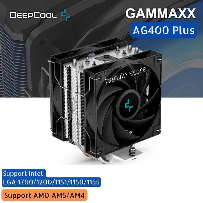 Jual Deepcool AG400 Plus Dual Fan (Intel & AMD) | Shopee Indonesia