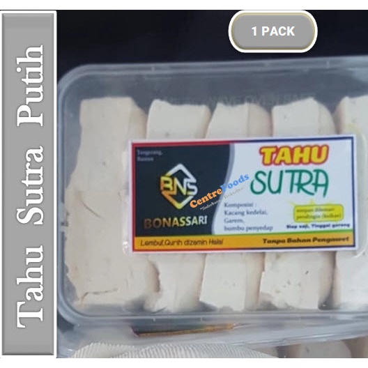 Jual Tahu Sutra Segar - Tahu Sutera Putih Fresh | Isi 10 Pcs [ Harga ...