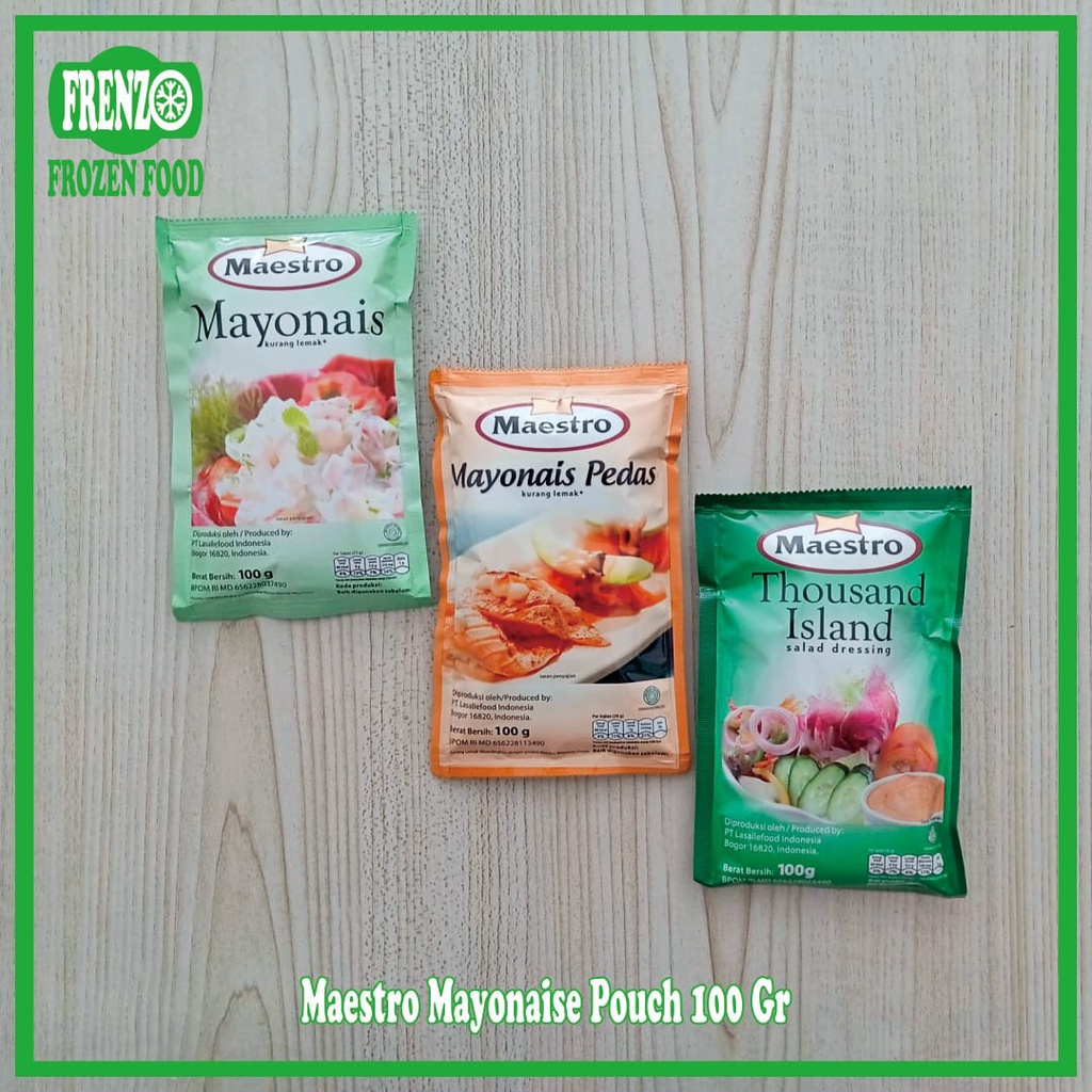 Jual Maestro Mayonaise Pouch 100 Gr | Shopee Indonesia