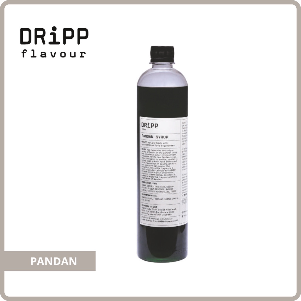 Jual Dripp Flavour Premium Sirup Rasa Pandan 760 ml | Shopee Indonesia