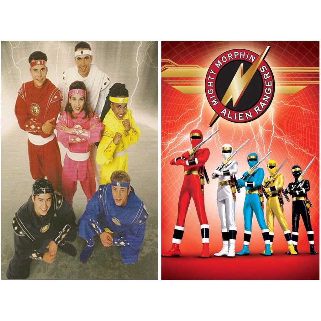 Jual DVD Power Rangers Season 3 dan Mighty Morphin Alien Rangers ...