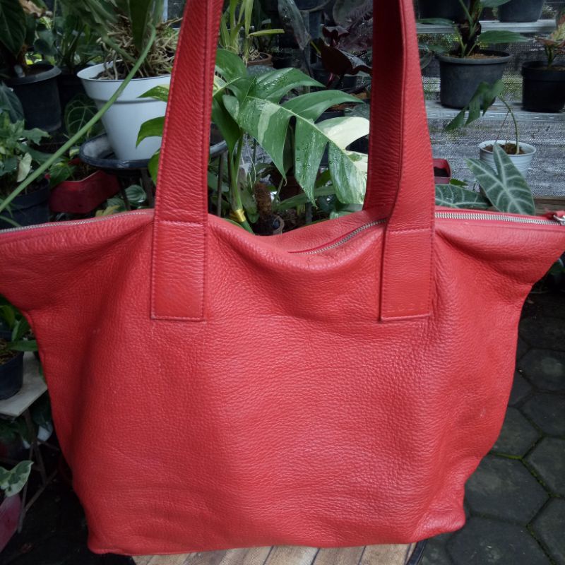 Jual HOZE / TOTEBAG LEATHER | Shopee Indonesia