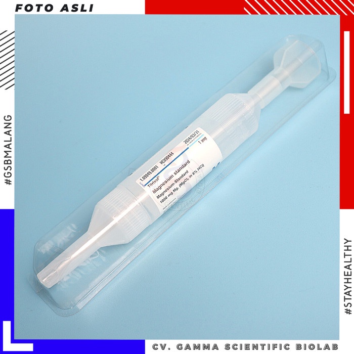 Jual Standard Titrisol Magnesium 1000mg - Merck | Shopee Indonesia