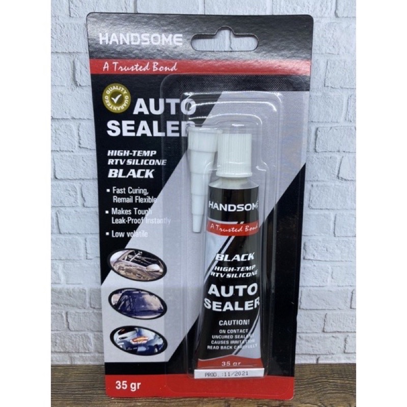 Jual Lem AUTO SEALER Hitam / Lem AUTO SEALER Black / Auto Sealer Black ...