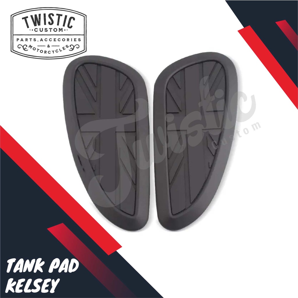 Jual Tank Pad Grip Tankpad Kelsey Pelindung Tangki Samping Motor ...