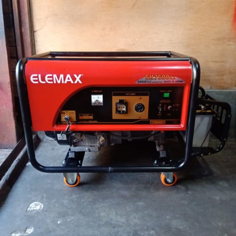 Jual Mesin Genset HONDA Elemax SH7600EX 6500 Watt Original | Shopee ...