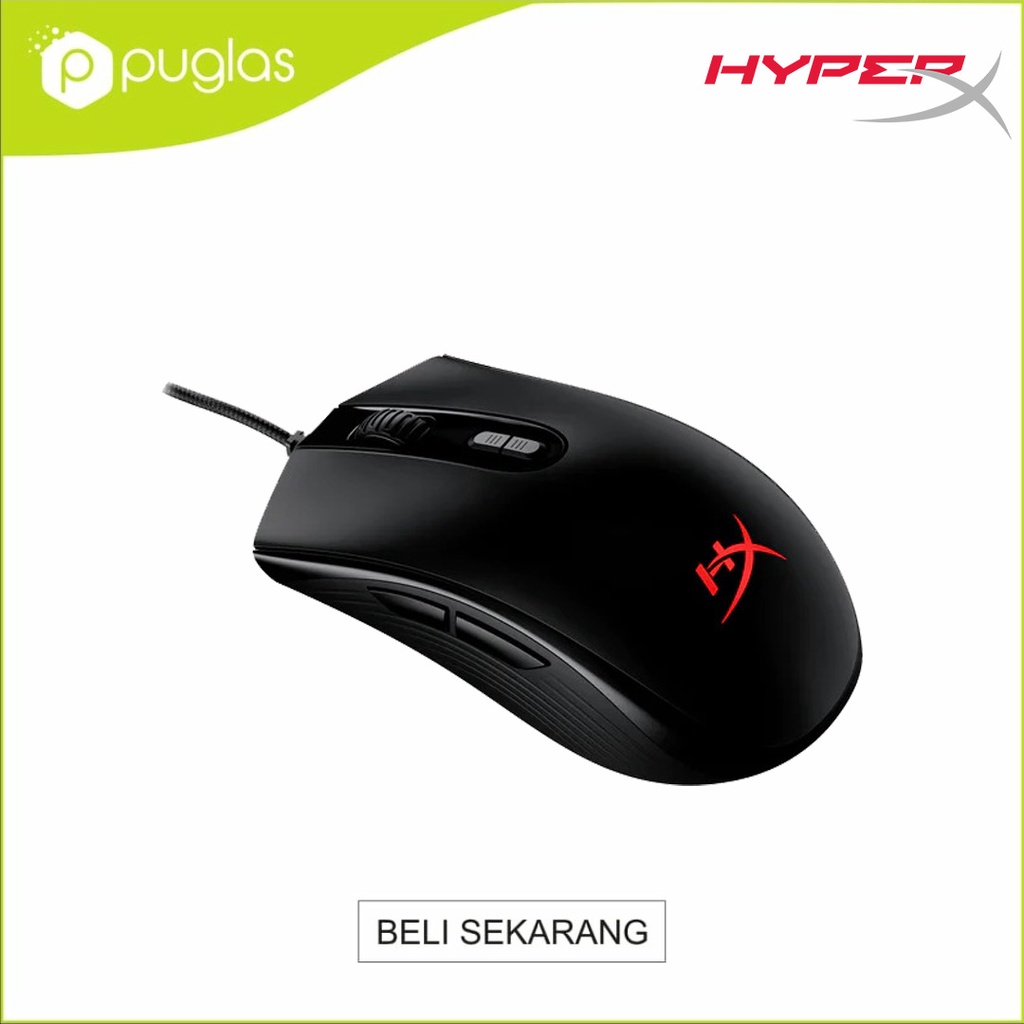 Jual Mouse Gaming Hyper X Pulsefire Core FPS 6200 DPI RGB For Laptop PC ...