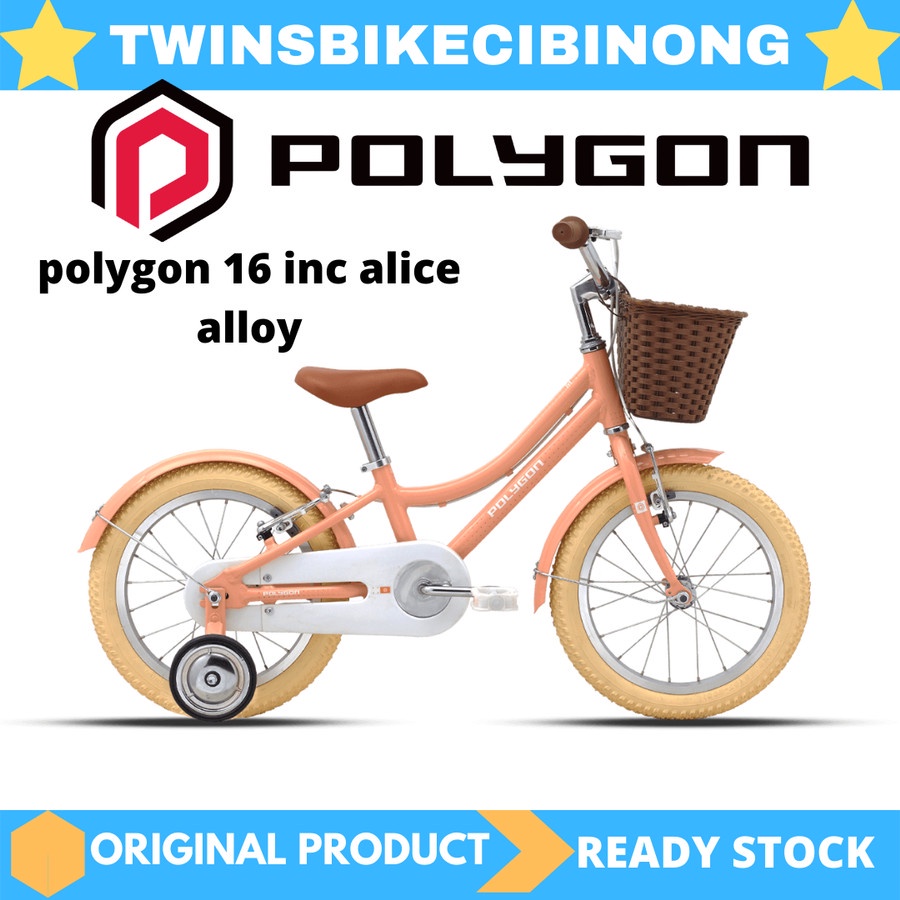 Jual SEPEDA ANAK MINI 16 INCI POLYGON ALICE ALLOY | Shopee Indonesia
