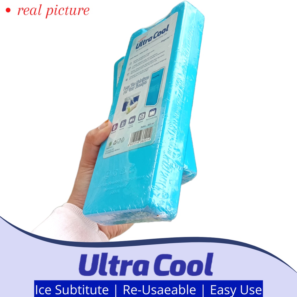 Jual ICE PACK BLUE / PENDINGIN BOX ES KRIM / BLUE ICE PACK - ES PACK ...