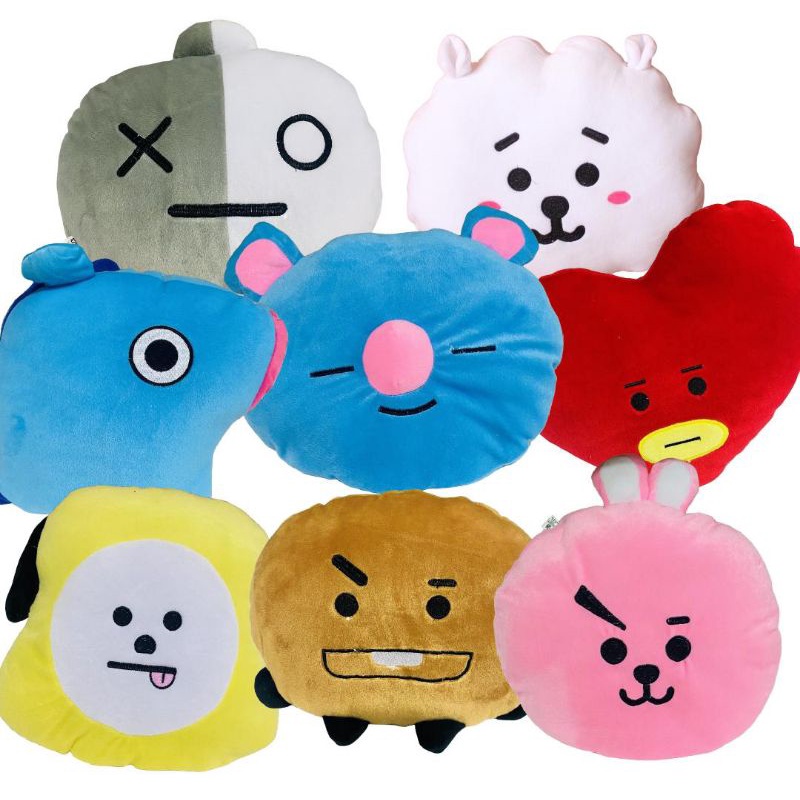 Jual Boneka Bantal BTS ukuran 40cm ,Cooky, chimmy,shooky,koya,rj,Van ...