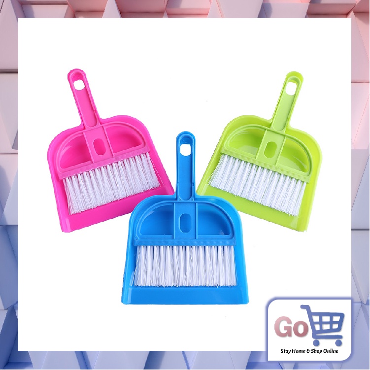 Jual Go - H8078 Sapu Meja / Sapu Serok Set Mini / Sapu Keyboard / Sapu ...