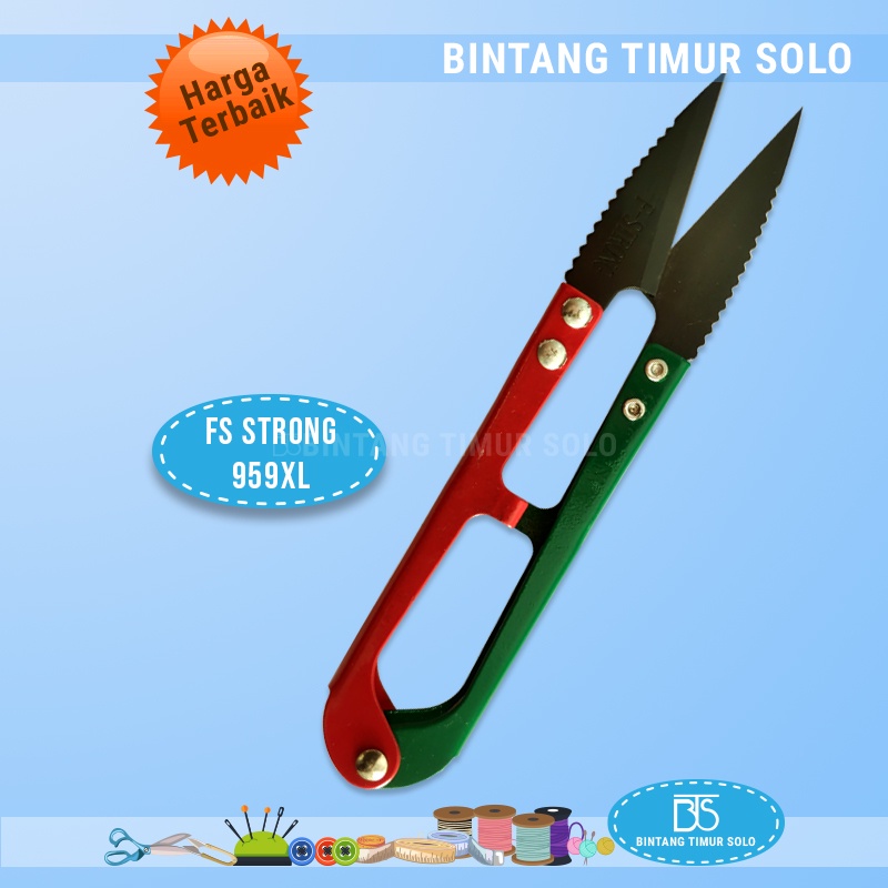 Jual Cekris Jumbo / Alat Buang Benang FS Strong 959XL Bergerigi ...