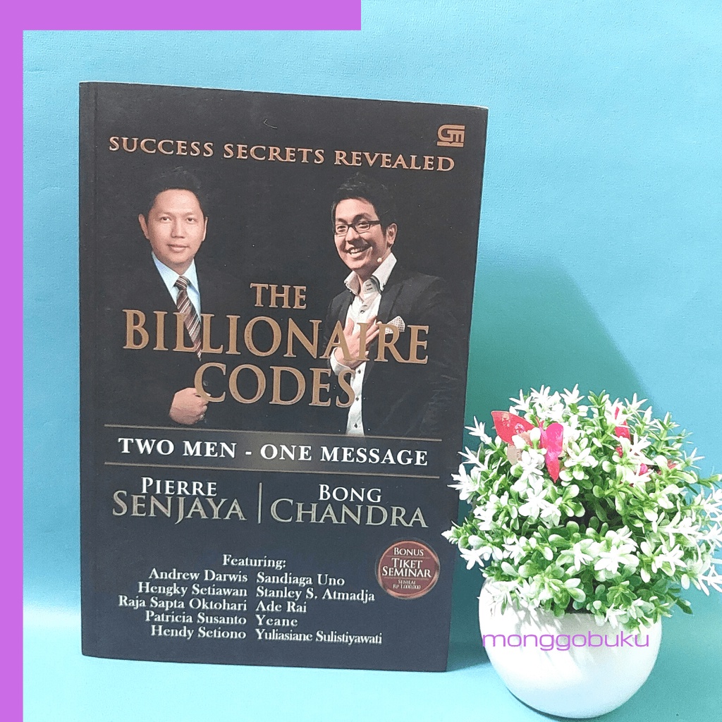 Jual The Billionaire Codes - Pierre Sanjaya & Bong Chandra | Shopee Indonesia