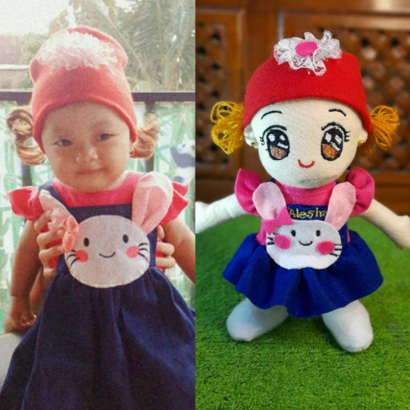 Jual Boneka Custom nama Satuan | Shopee Indonesia
