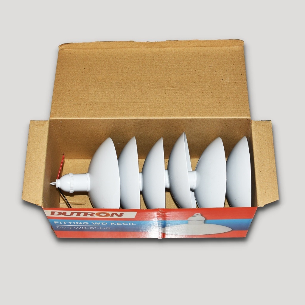 Jual Dutron Fitting Kap Lampu Gantung Outdoor E27 Fitting WD DV FWK 01 HG | Shopee Indonesia