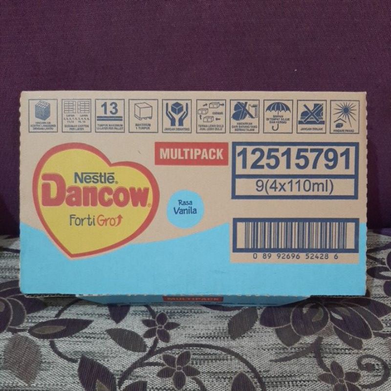 Jual Dancow Fortigro UHT Coklat 110ml 1Dus isi 36pcs (Exp Dec 2023 ...