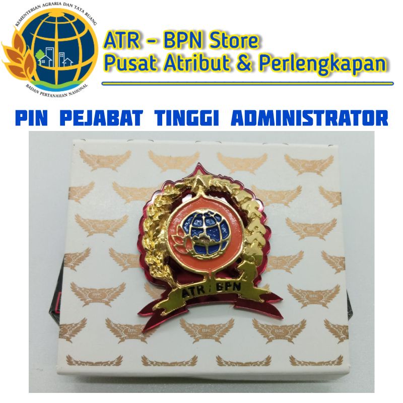 Jual PIN JABATAN PEJABAT TINGGI ADMINISTRATOR ATR BPN | Shopee Indonesia