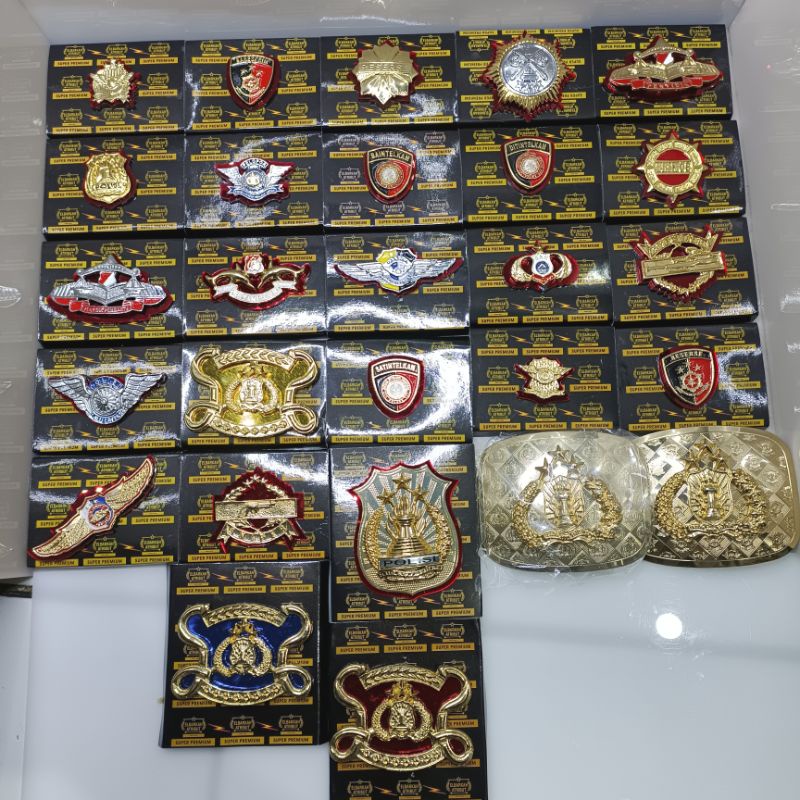 Jual PIN ATRIBUT POLRI TERBARU PIN POLISI POLRI BREVET WING SUPER ...