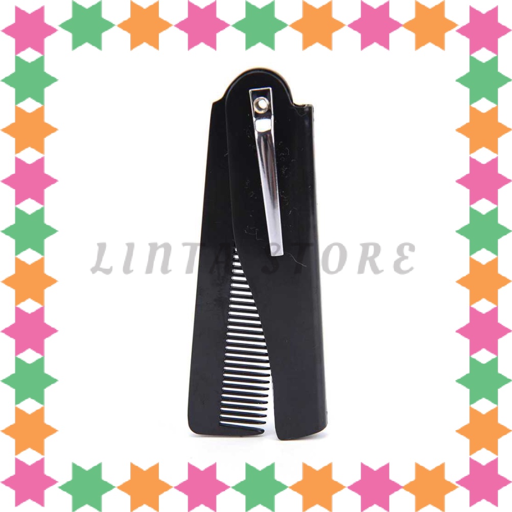 Jual DK Sisir Rambut Lipat Foldable Pocket Hair Comb - HC002 | Shopee ...
