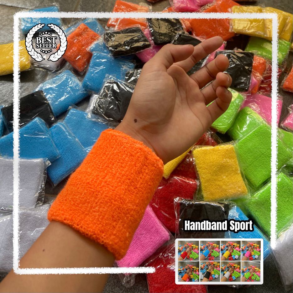 Jual Wristband Sport \ Handband Olahraga Futsal Bola | Shopee Indonesia