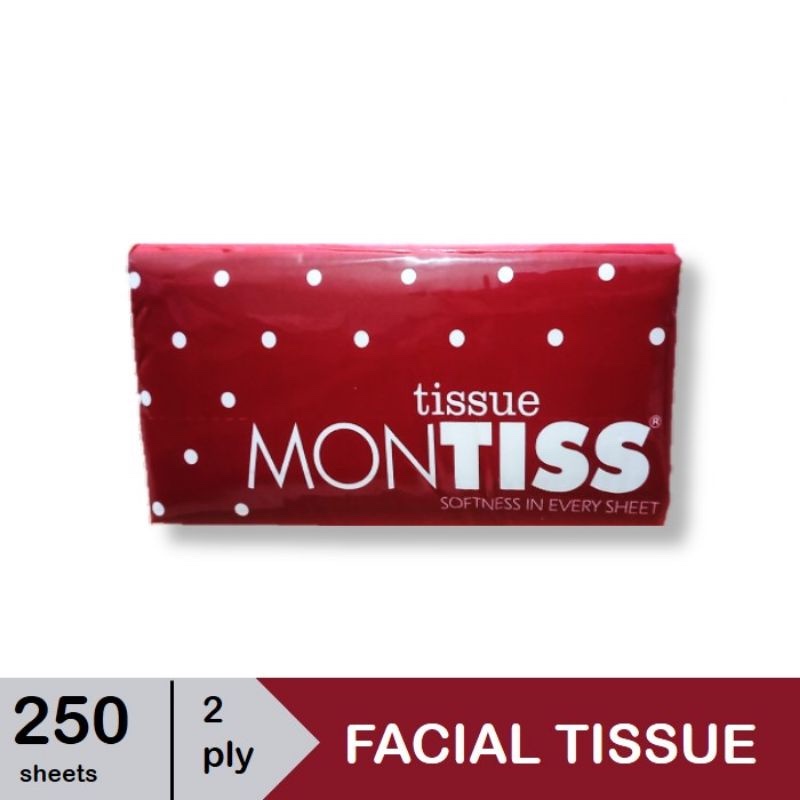 Jual TERMURAH!! TISU TISSUE MONTISS SOFTPACK 200S/250S Bisa GOJEK/GRAB ...
