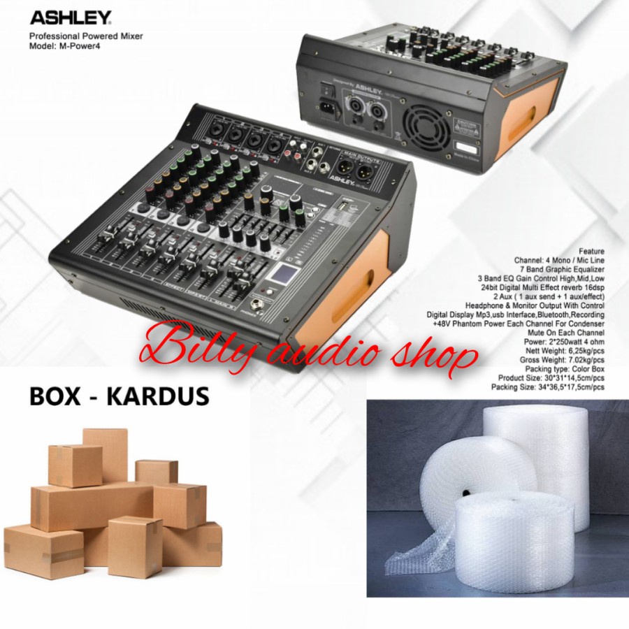 Jual POWER MIXER ASHLEY M POWER 4 / MIXER POWER ASHLEY M POWER 4 ...