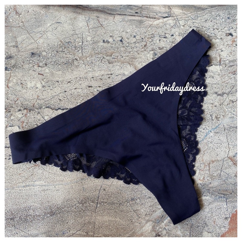 Jual SEAMFREE Victoriaa Secret brazillian lace back cheeky panties ...