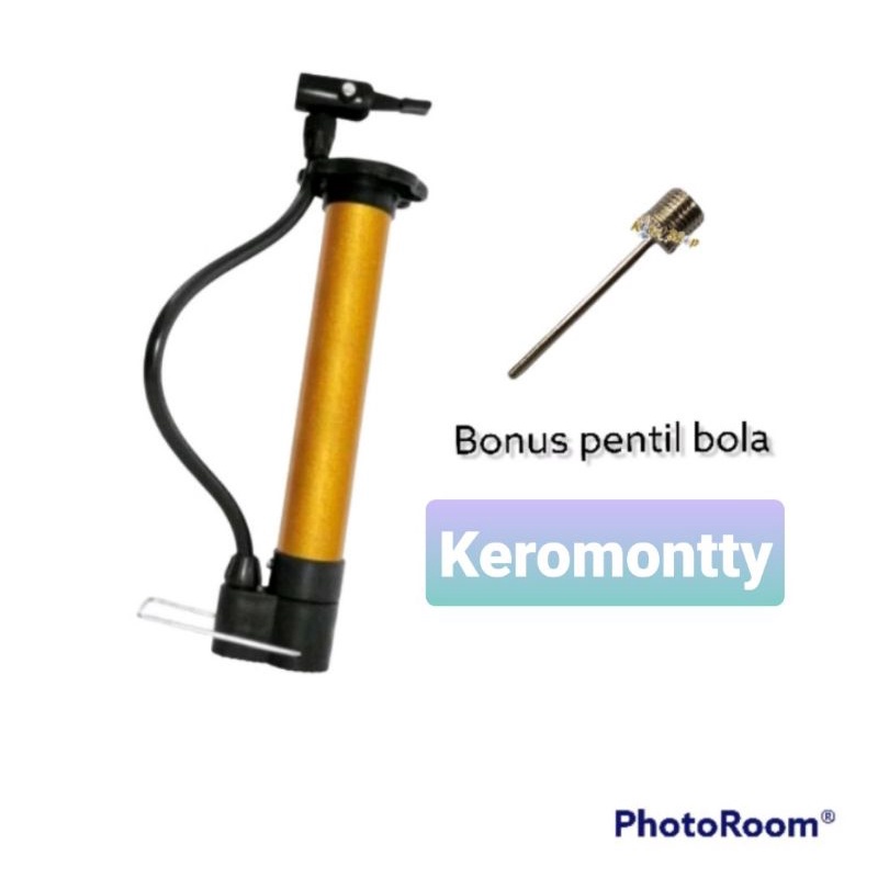 Jual POMPA SEPEDA PORTABLE, POMPA SEPEDA Bonus Pentil | Shopee Indonesia