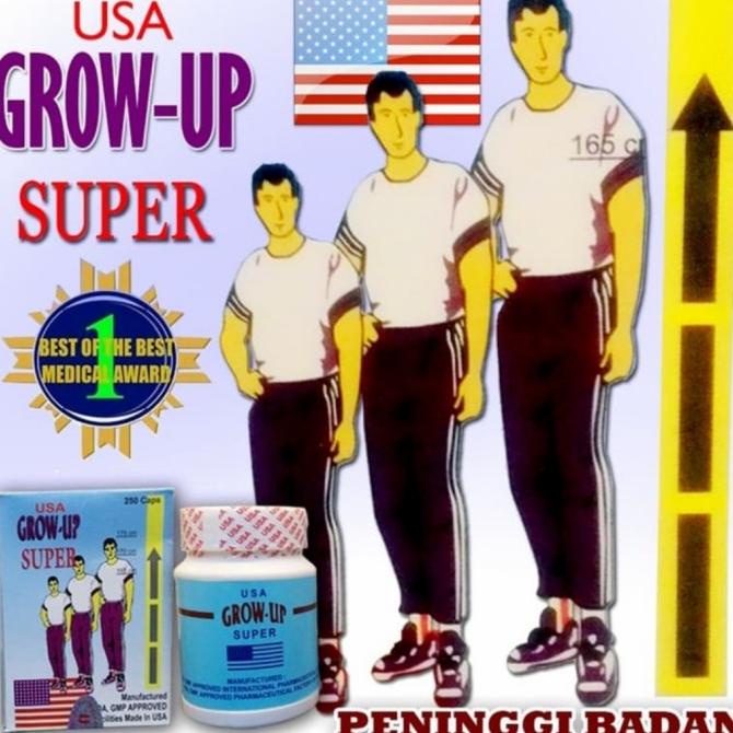 Jual suplemen super grow up peninggi badan asli usa | Shopee Indonesia