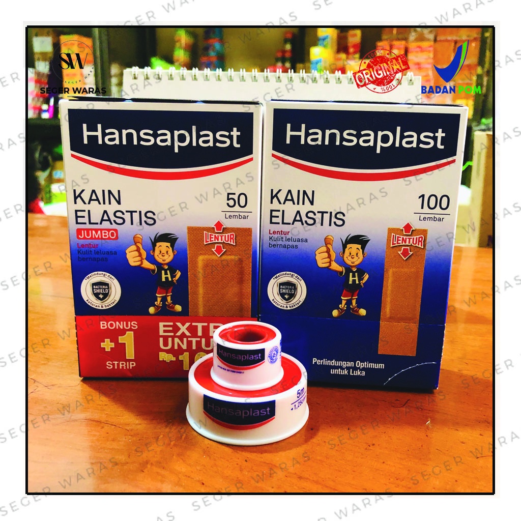 Jual HANSAPLAST Biasa & Jumbo plester luka | Shopee Indonesia
