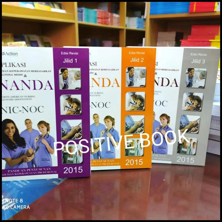 Jual Storewijaya | Aplikasi Nanda Nicnoc 3 Buku Asuhan Keperawatan Sepaket Ori | Shopee Indonesia