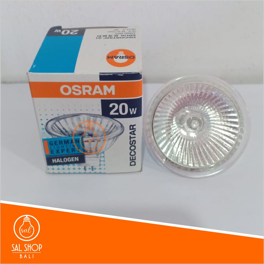 Jual Dop Halogen Osram 12v / Lampu Halogen Osram 20w/50w MURAH | Shopee ...