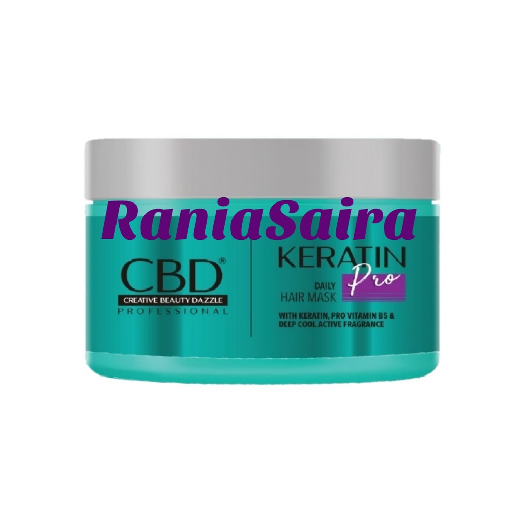 Jual CBD Keratin Pro Daily Hair Mask 250gr / 250ml Masker Rambut ...