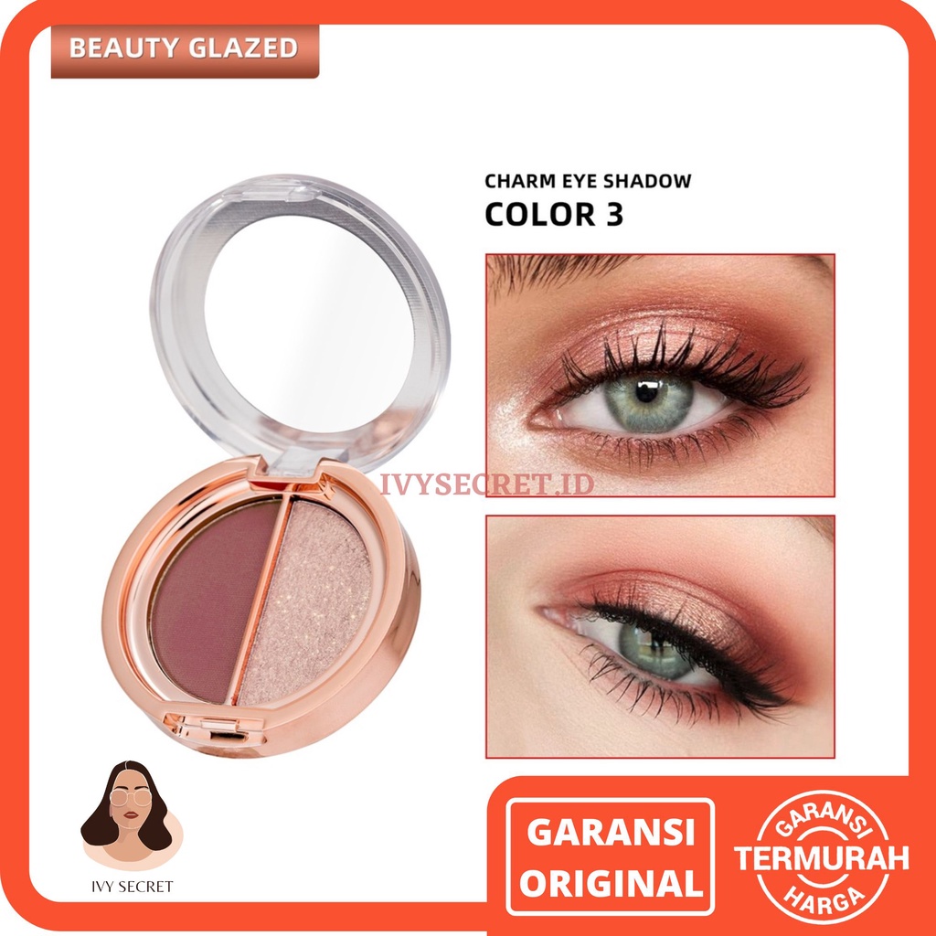 Jual Beauty Glazed Charm Duo Eyeshadow Beauty Glazed Eyeshadow Pallete ...
