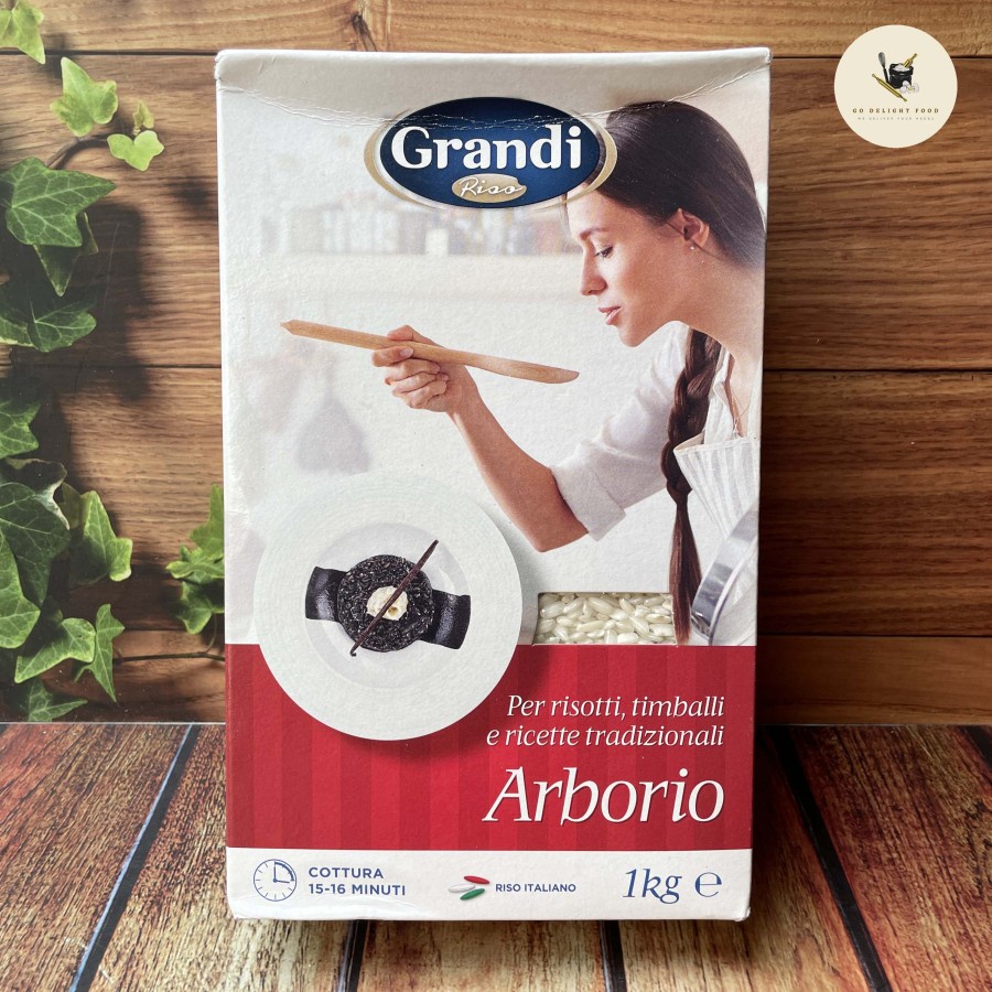 Jual Grandi Riso Arborio Rice / Nasi Risotto - 1KG (PREMIUM ITALY ...