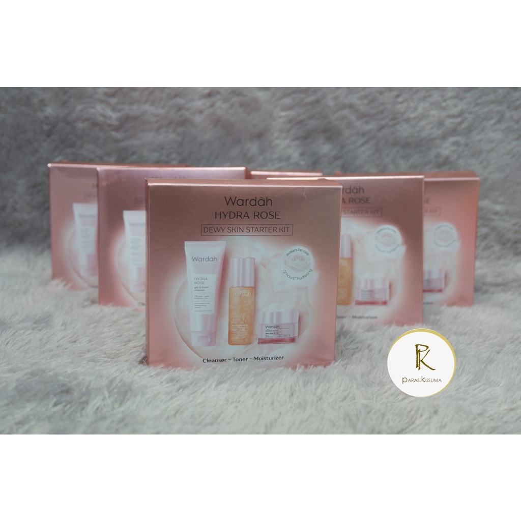 Jual WARDAH Hydra Rose Dewy Skin Starter Kit | Shopee Indonesia