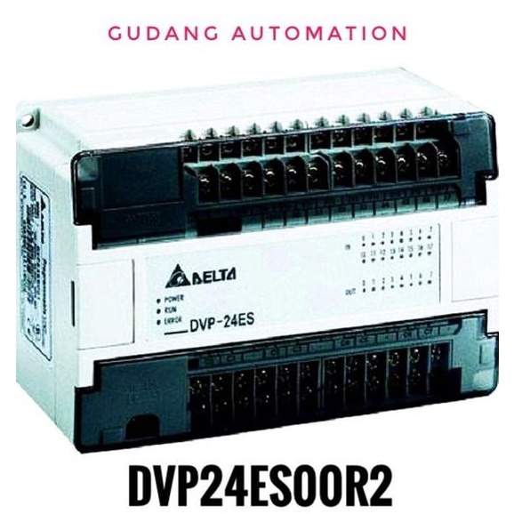 Jual DVP24ES00R2 PLC DELTA DVP-ES SERIES 16DI 8DO | Shopee Indonesia