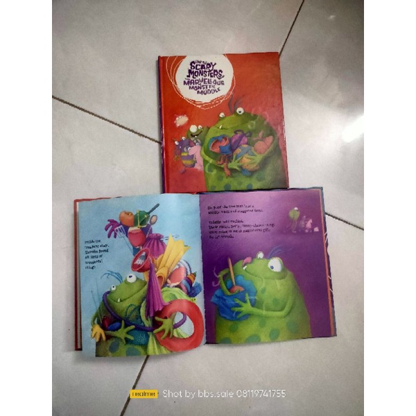 Jual Scarry Monster - Marvelous Monster Muddle Story Book / Picture ...