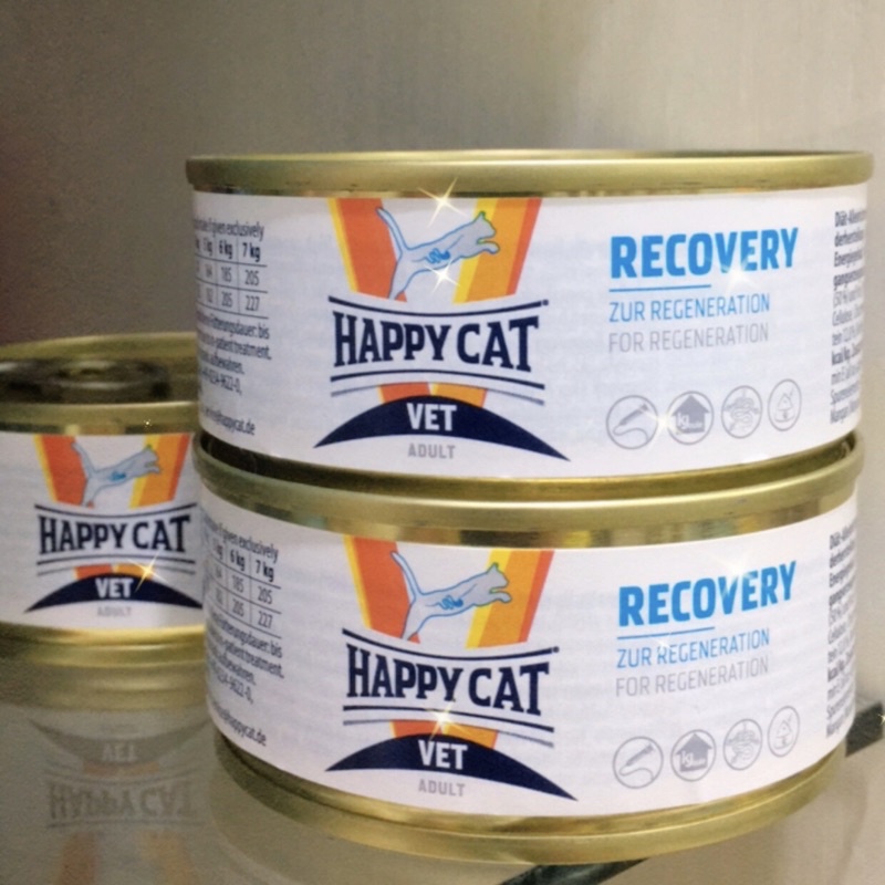 Jual HAPPY CAT VET RECOVERY 100g - Cat Food Wet Can | Shopee Indonesia