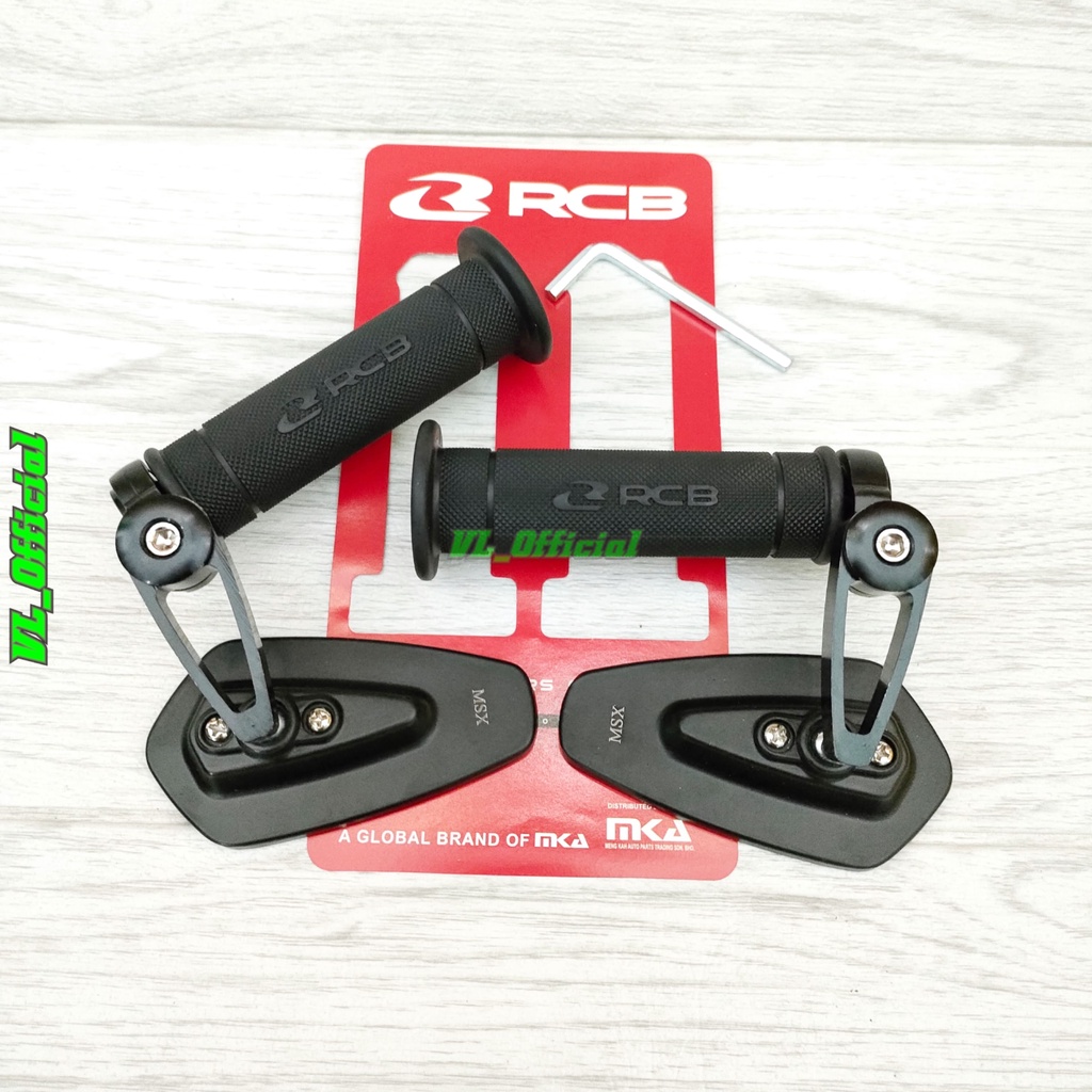 Jual SEPAKET Handgrip Sarung Gas RCB RACING BOY HG55 Original + Spion ...