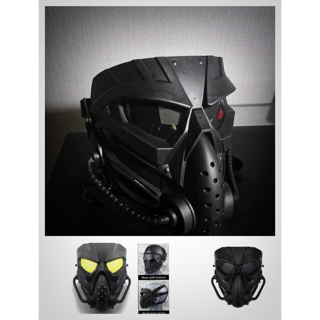 Jual Topeng mask masker tactical respirator gask mask topeng cosplay ...