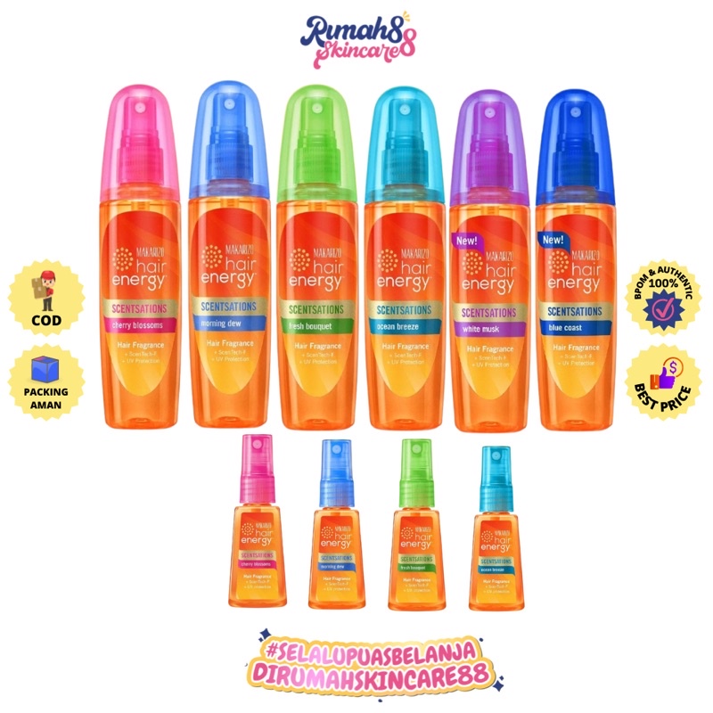 Jual RSC 88 - MAKARIZO Hair Energy Scentsations Hair Fragrance 30ml ...