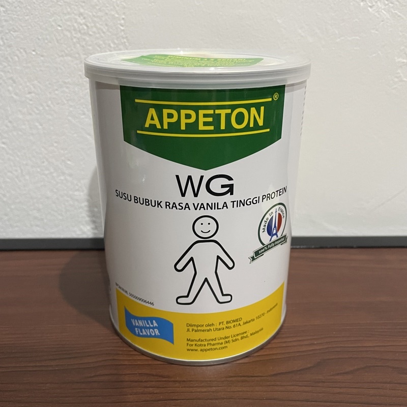 Jual appeton weight gain vanilla 450g | Shopee Indonesia