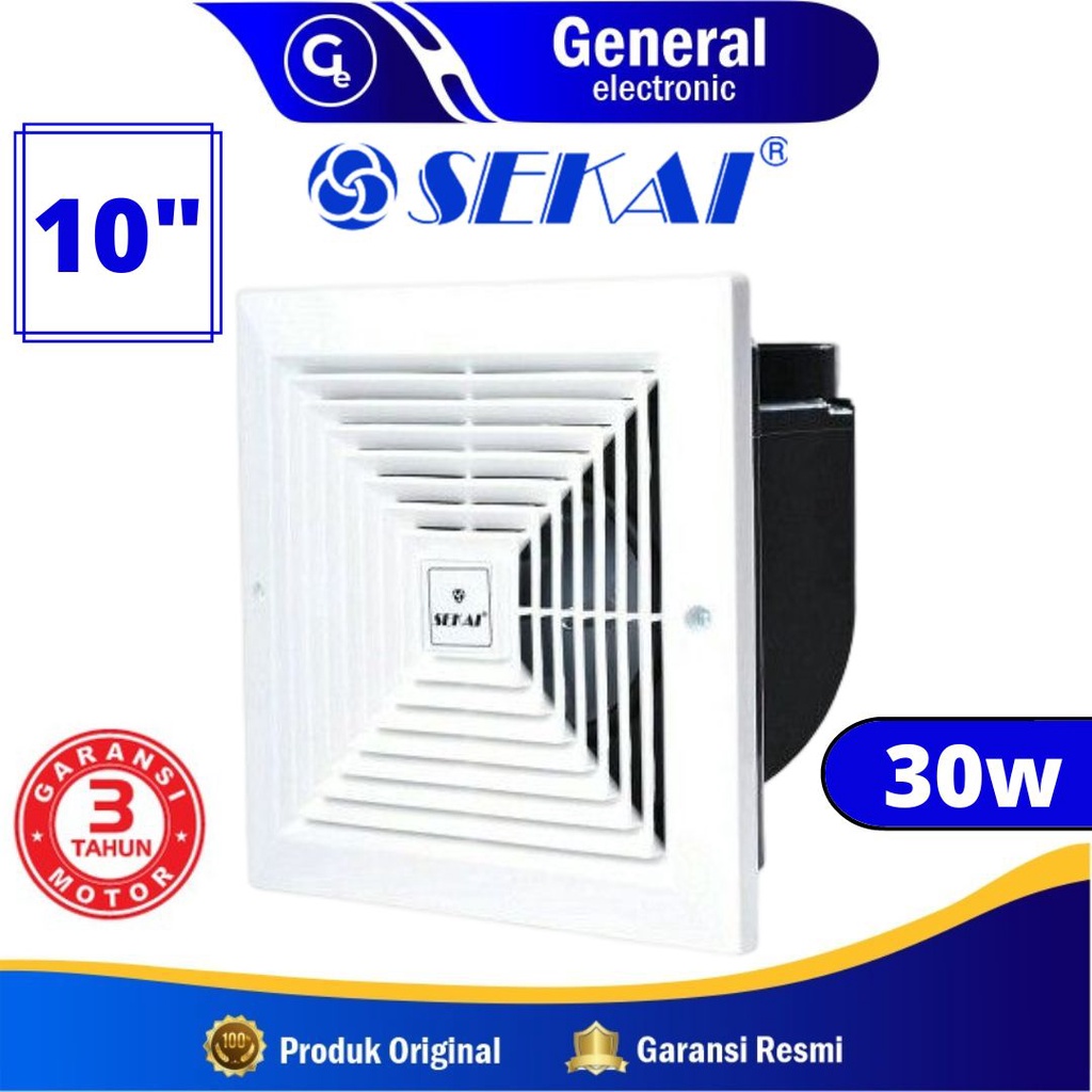 Jual SEKAI Exhaust Fan 10" 1091 / Kipas Angin SEKAI MVF 1091 | Shopee Indonesia