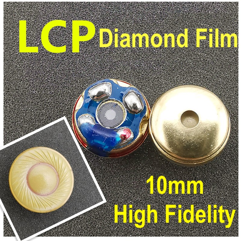 Jual il10 High End LCP Film 10mm Driver Unit Diamond Diaphragm | Shopee ...