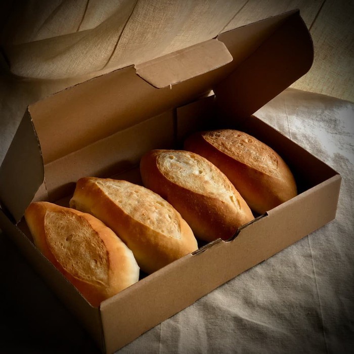 Jual VEGAN Vietnamese Banh Mi Box 4pcs / Roti Vietnam Banh Mi box isi 4 ...
