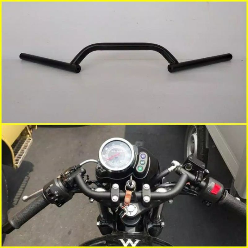 Jual stang clubman caferacer xsr w175 beat motor custom | Shopee Indonesia