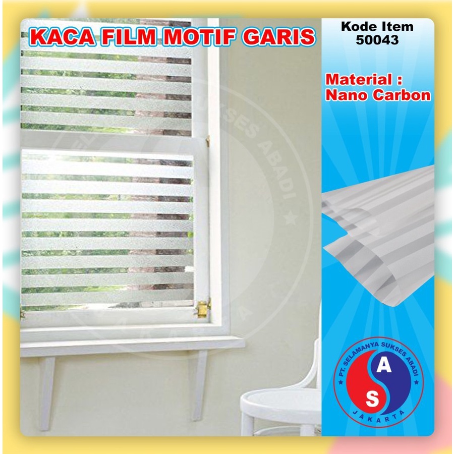 Jual STIKER KACA FILM LINE WHITE BIG GARIS PUTIH BESAR JENDELA DAN ...