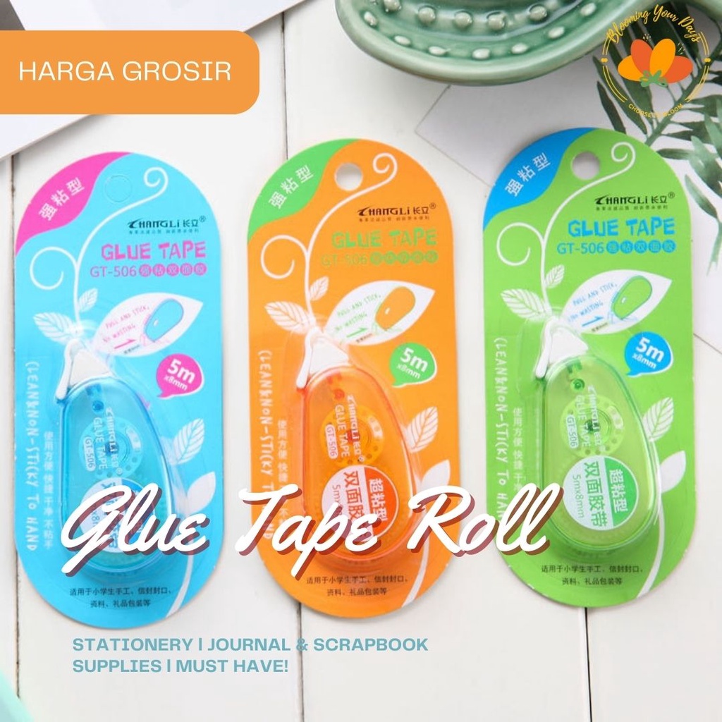 Jual bloomingyourdays HARGA GROSIR Lem Kering Roll / Lem Kertas/Glue ...